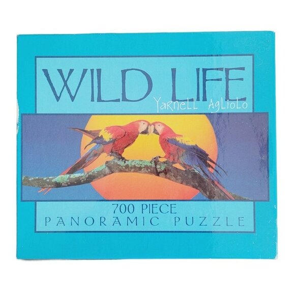 ceaco | Other | Vtg Ceaco Wild Life 70 Piece Panoramic Puzzle Parrot ...